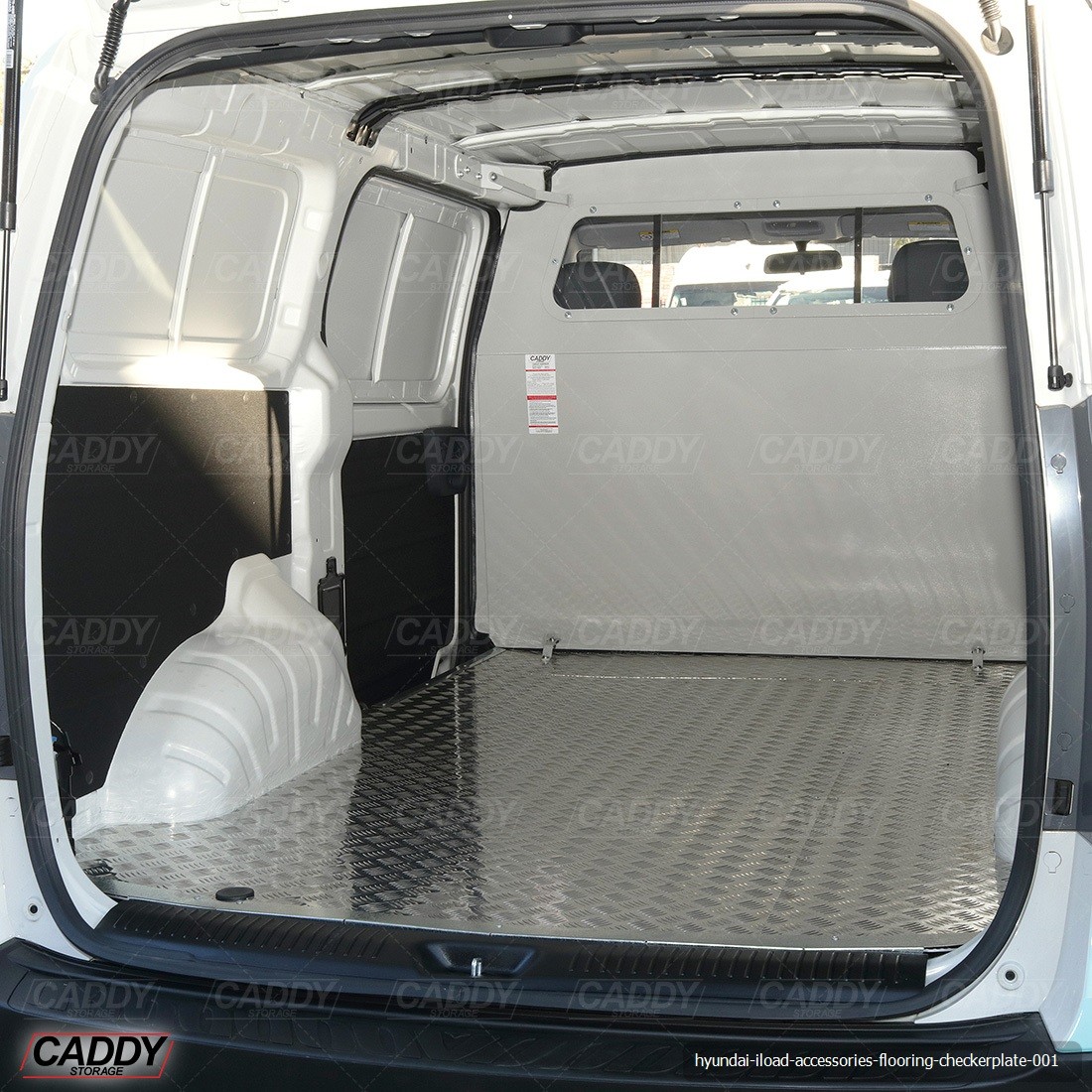 Hyundai iLoad Checkplate Flooring - Caddy Storage Systems