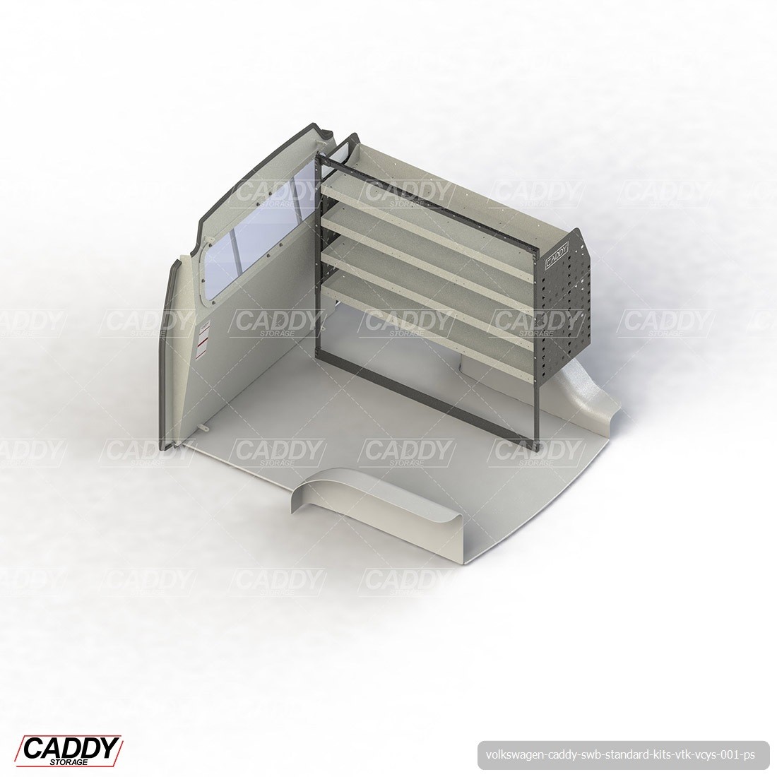 Volkswagen Caddy Standard Kit 1 - Caddy Storage Systems