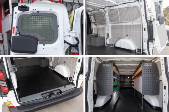Ford Transit Custom Window Guards, Wall Panelling, Flooring & Shelving ...