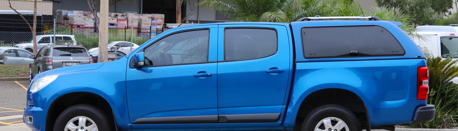 Ute Canopies to suit Holden Colorado - Caddy Storage Systems